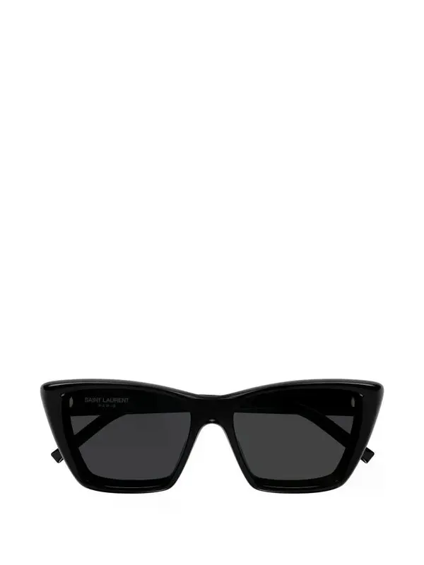 Saint Laurent Sl 276 Mica Plump Cat-eye Sunglasses - Black