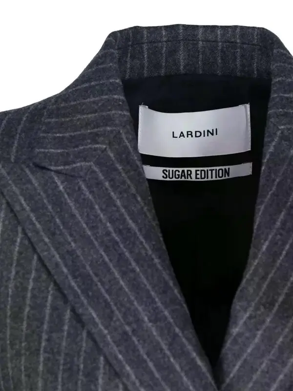 LARDINI Pinstripe Double-breasted Blazer