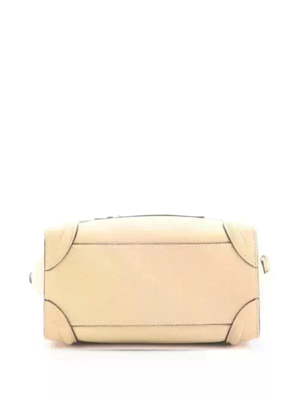 Celine Luggage Bag Grainy Leather Nano Crossbody Bag