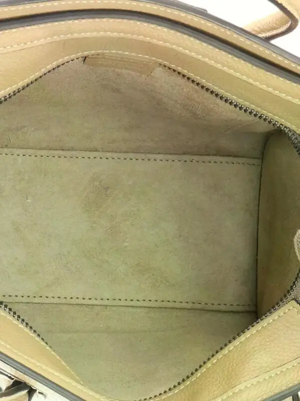 Celine Luggage Bag Grainy Leather Nano Crossbody Bag