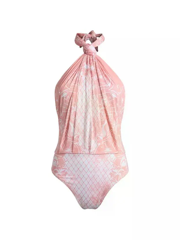 Balmain Printed Lycra Swimsuit