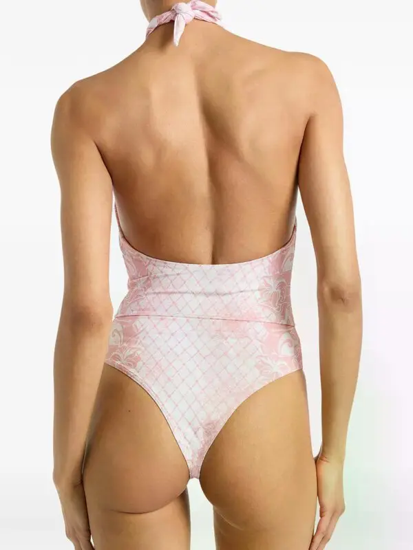 Balmain Printed Lycra Swimsuit