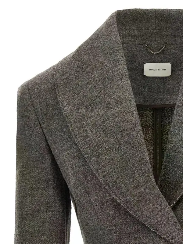 Magda Butrym Double-breasted Shawl-collar Blazer