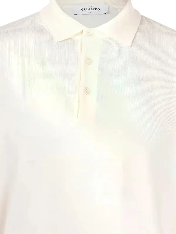 GRAN SASSO Long-sleeve Polo Shirt