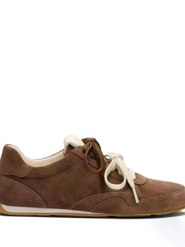 STUART WEITZMAN Bond Sport Double-laced Sneakers - Brown