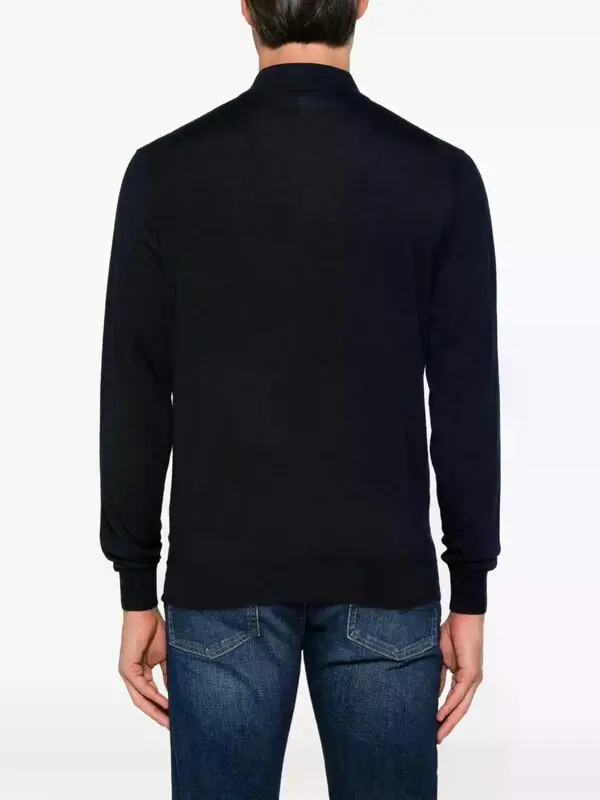 Fedeli Long-sleeve Polo Shirt