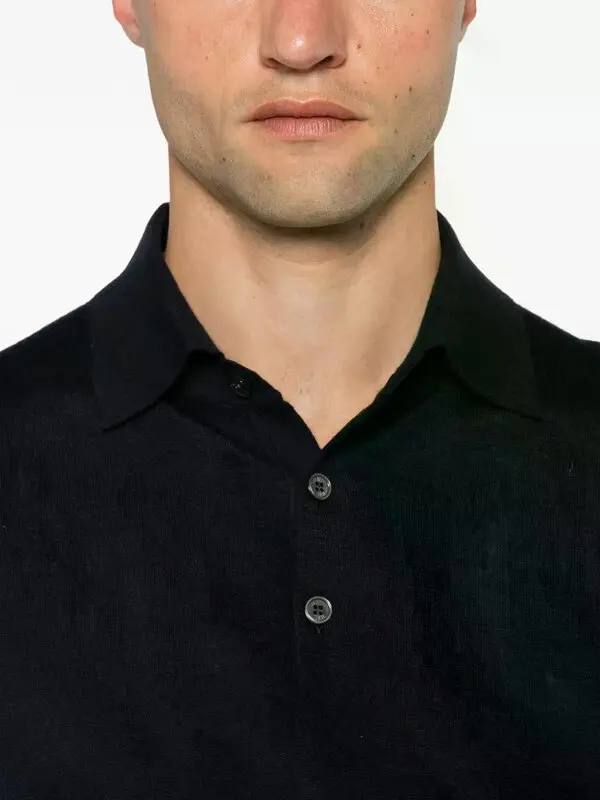 Fedeli Long-sleeve Polo Shirt