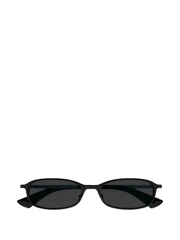 Saint Laurent Sl 934 Mia Oval-frame Sunglasses - Black