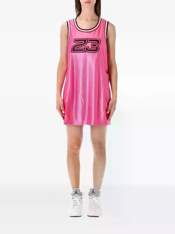 Nike Jordan Flight Jersey Mini Dress - Pink
