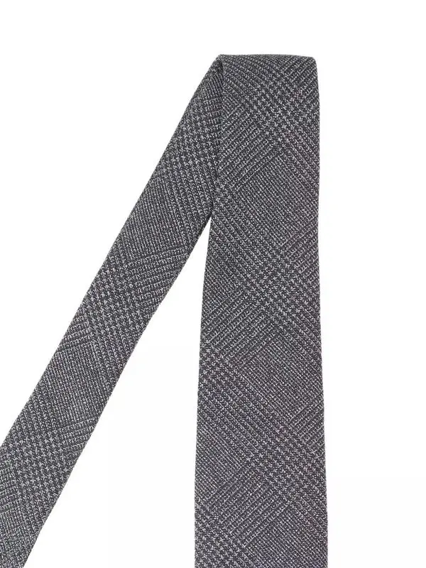 LARDINI Prince Of Wales Check Tie