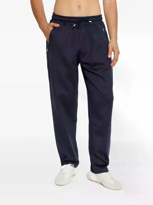 Eleventy Drawstring Straight-leg Trousers