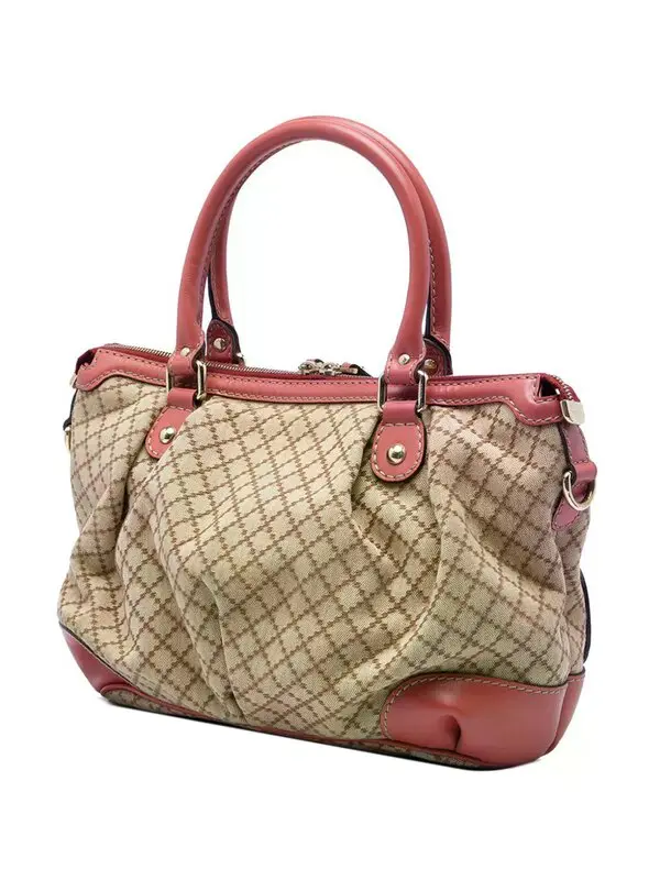Gucci 2016-2026 Diamante Canvas Sukey Satchel