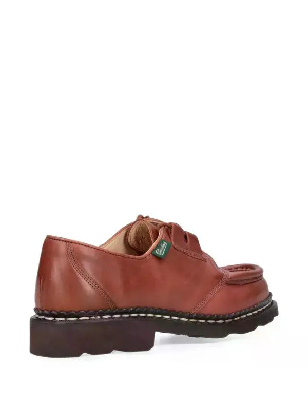 Paraboot Beaubourg Leather Derby Shoes - Brown