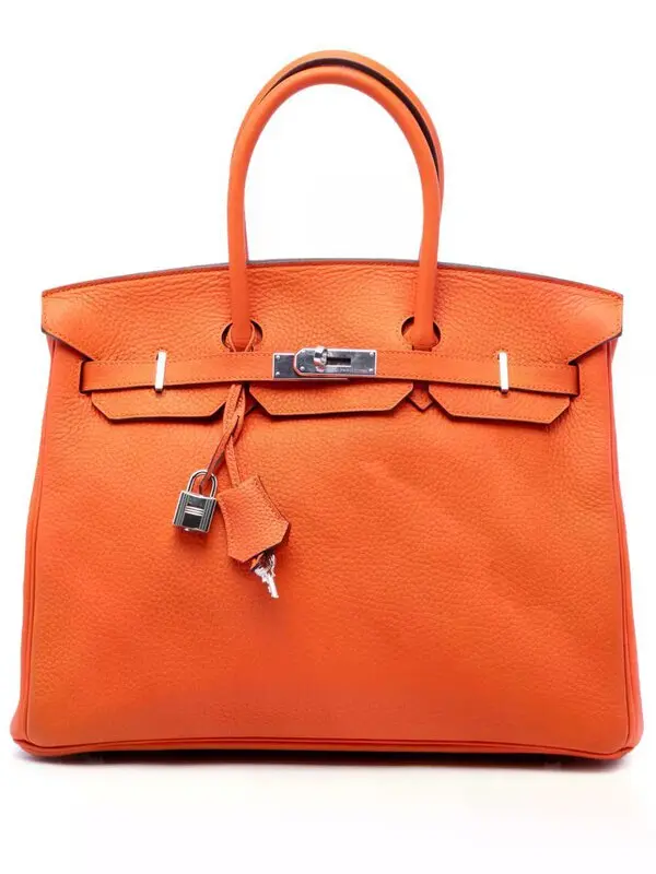 Hermès 2012 Clemence Birkin Retourne 35 Handbag