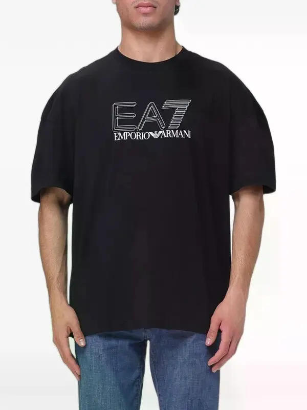 EA7 Logo-print T-shirt