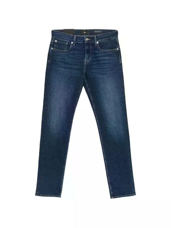 7 For All Mankind Faded-effect Jeans