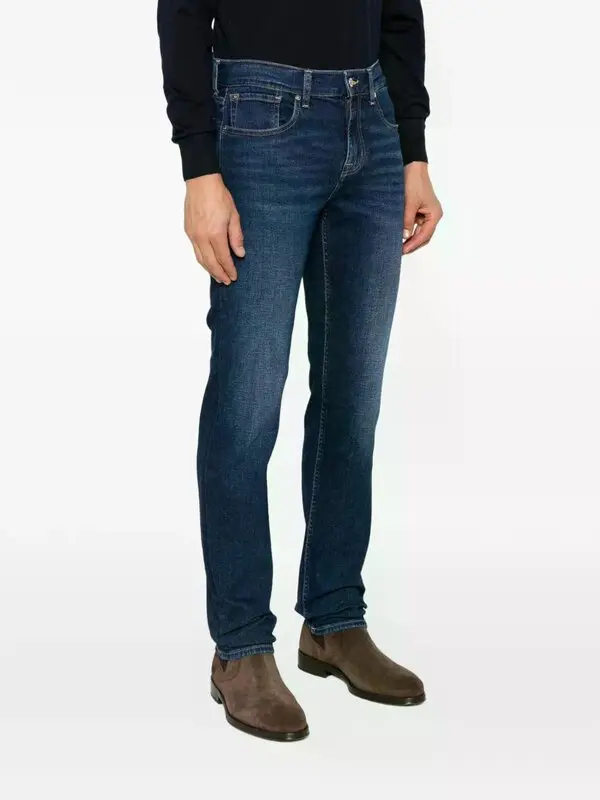 7 For All Mankind Faded-effect Jeans