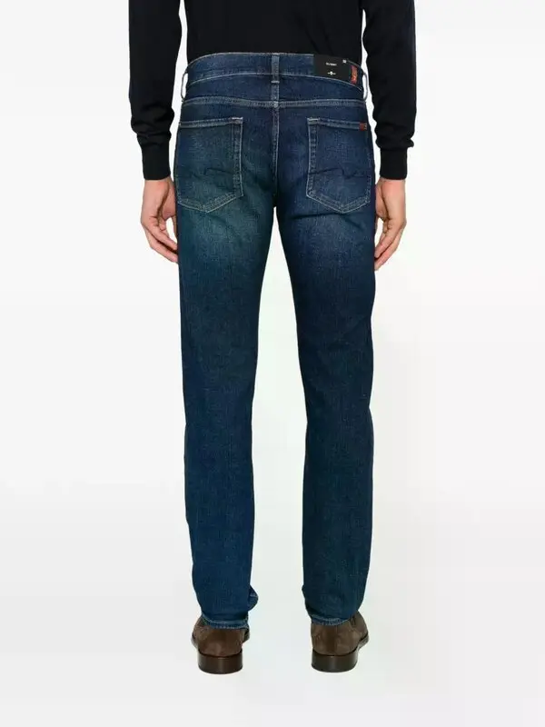 7 For All Mankind Faded-effect Jeans