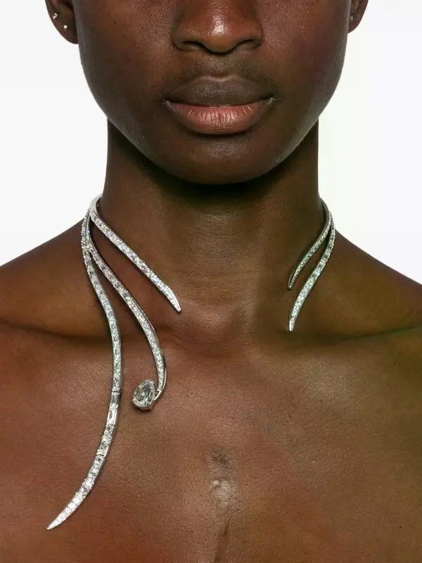 SWAROVSKI Vienna Mixed-cut Crystal Necklace - Silver