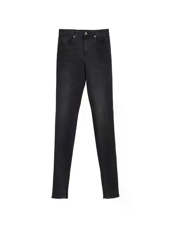 Gucci Washed Cotton Denim Skinny Pants