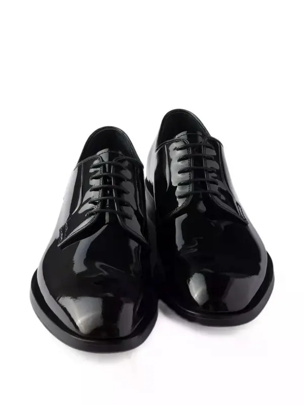 Prada Patent-leather Derby Shoes
