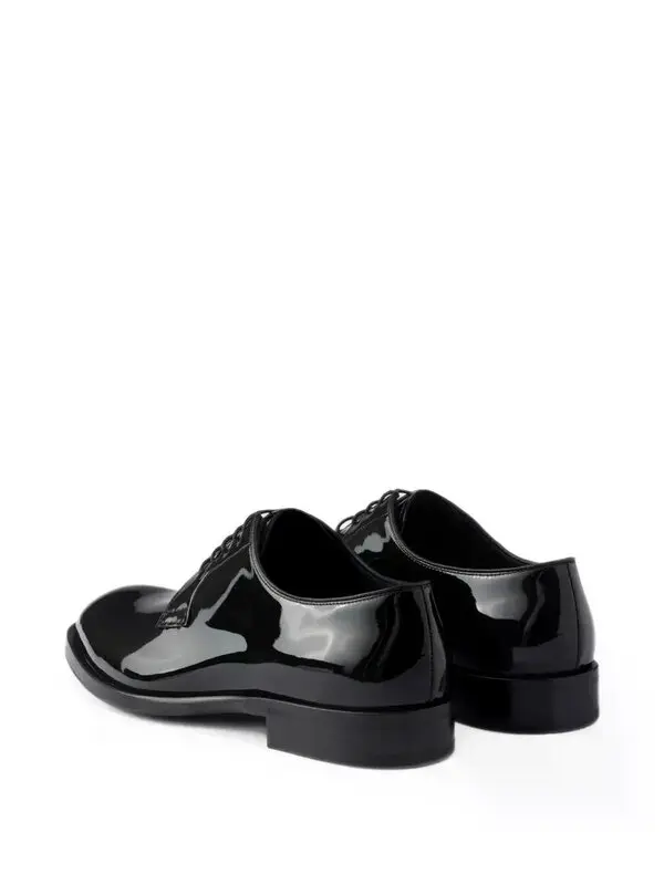 Prada Patent-leather Derby Shoes