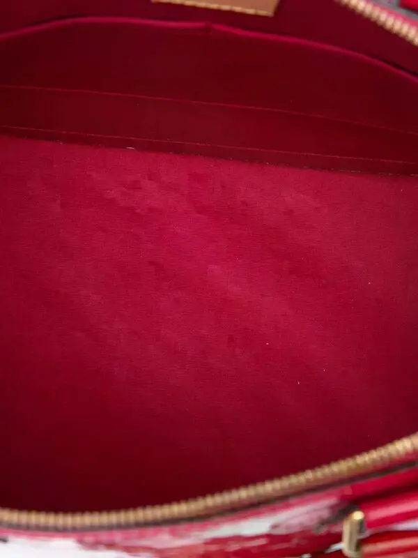 LOUIS VUITTON 2013 Monogram Vernis Alma Gm Handbag