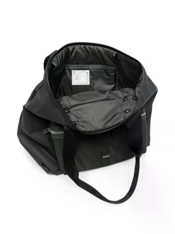 Sacai Large Zip-pocket Tote Bag