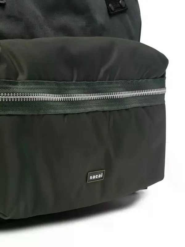 Sacai Large Zip-pocket Tote Bag