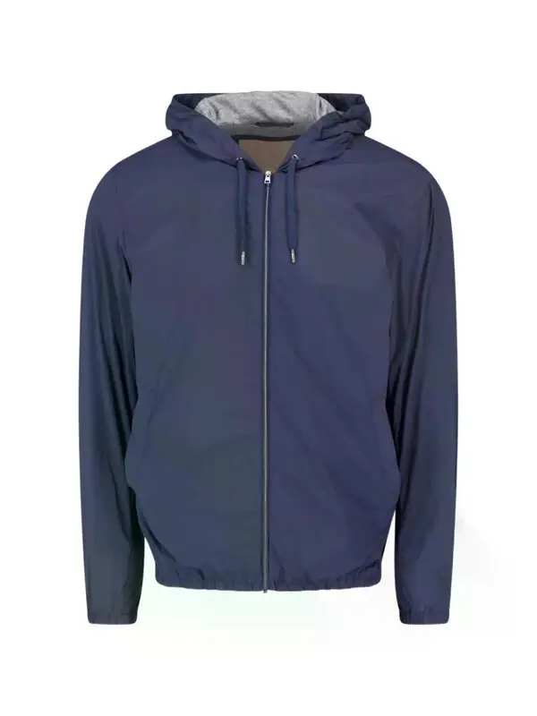 Herno Drawstring Hooded Jacket