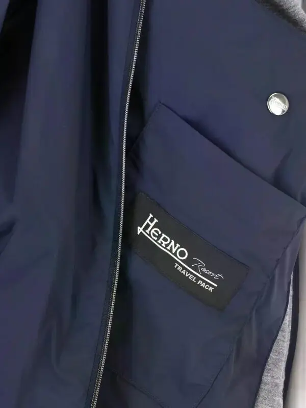 Herno Drawstring Hooded Jacket