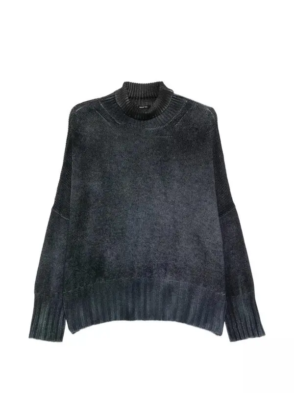 Avant Toi Hand-painted High-neck Sweater