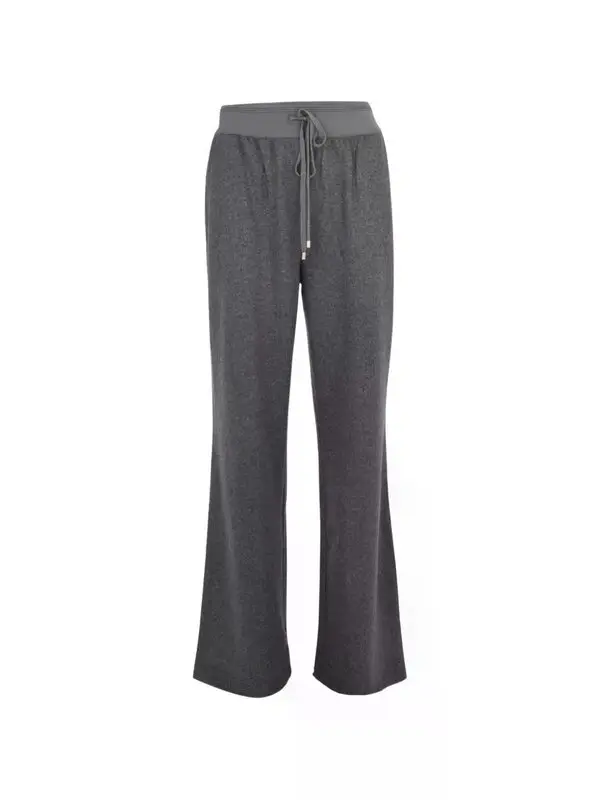 Lorena Antoniazzi Side-stripe Drawstring Track Pants - Grey