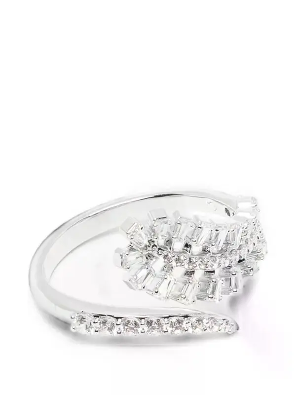 SWAROVSKI Vienna Feather-shape Ring - Silver