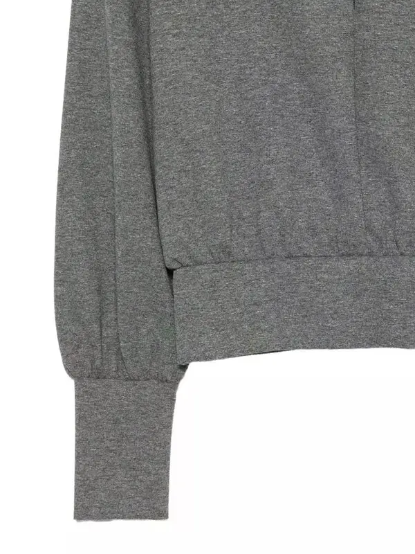 Patrizia Pepe Cut-out Roll-neck Sweatshirt