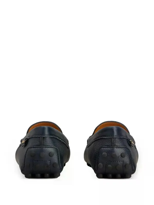 TOD'S Gommino Pebbled Leather Loafers
