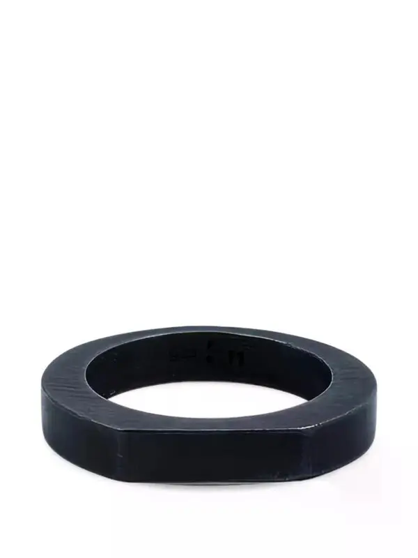 PARTS OF FOUR Crescent Plane Ring - Black