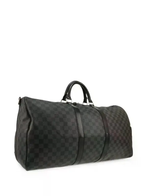 LOUIS VUITTON 2013 55 Keepall Damier Graphite Canvas Travel Bag