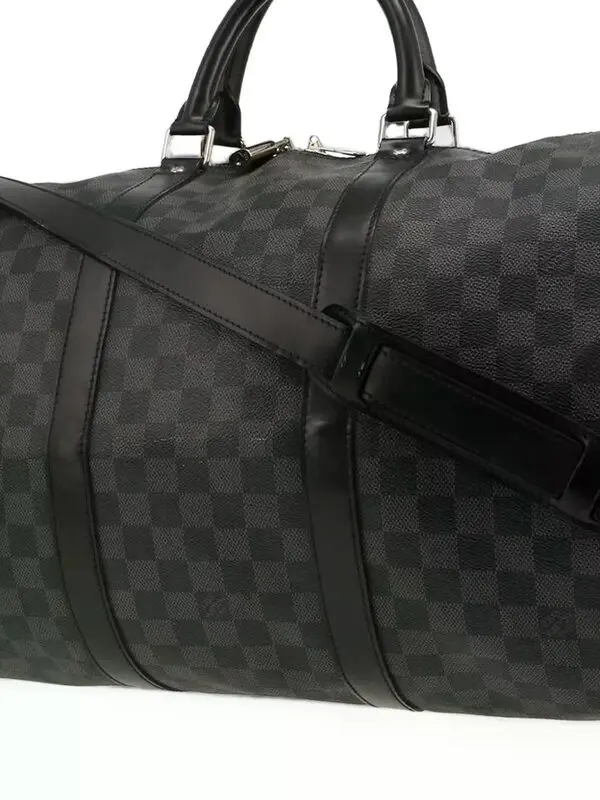 LOUIS VUITTON 2013 55 Keepall Damier Graphite Canvas Travel Bag