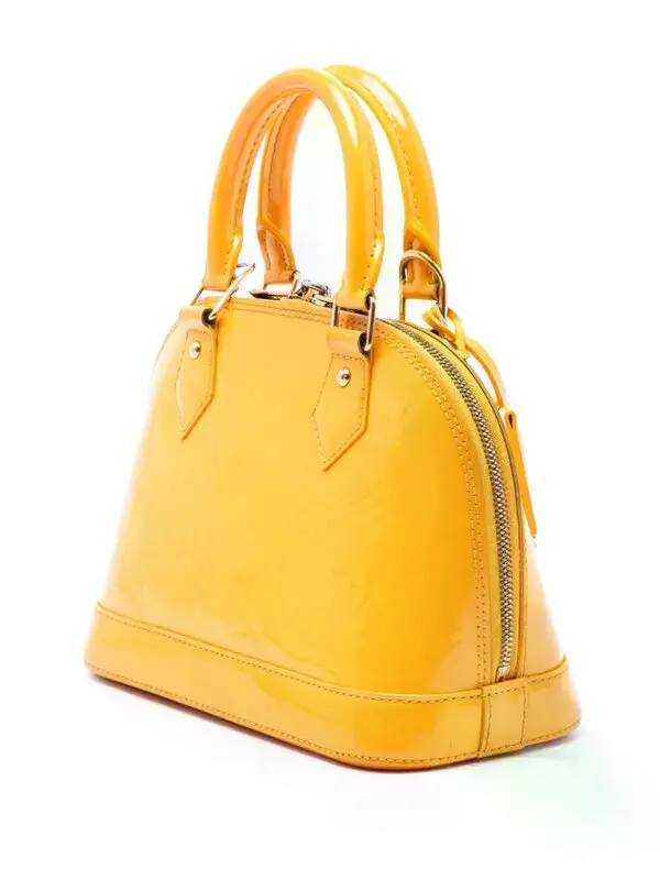 LOUIS VUITTON 2012 Monogram Vernis Alma Bb Satchel
