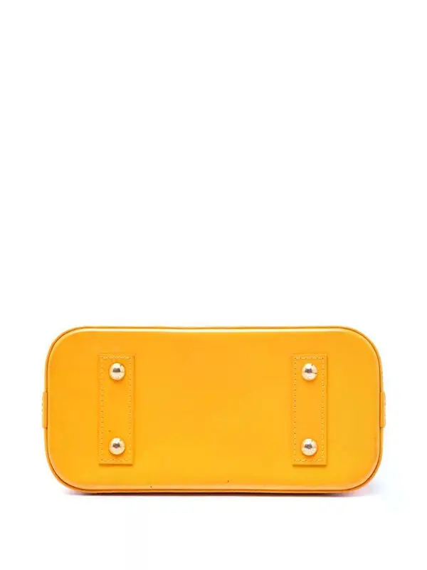 LOUIS VUITTON 2012 Monogram Vernis Alma Bb Satchel