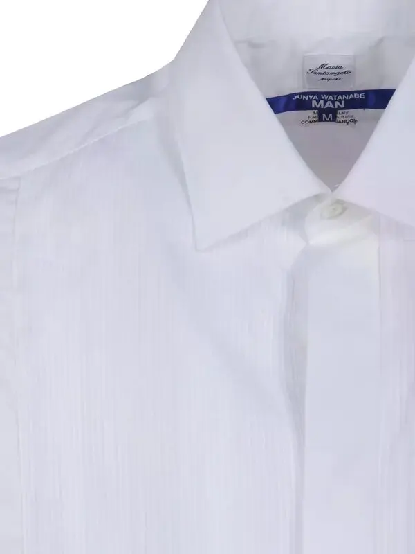 Junya Watanabe Bib-front Pleated Shirt