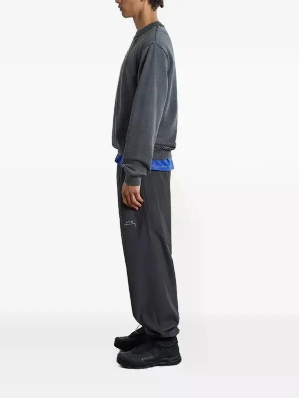 A-COLD-WALL* Logo-print Raw-edge Sweater
