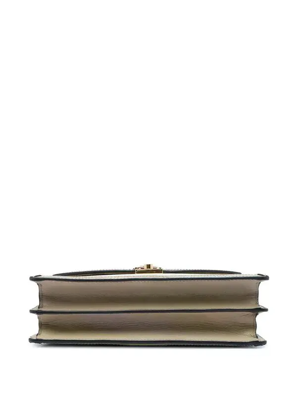 Gucci 2016-2026 Small Gg Canvas Web Ophidia Top Handle Flap Satchel