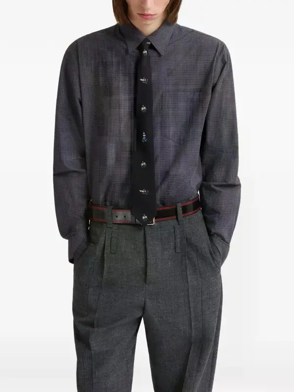 Marni Deep Checked Poplin Shirt