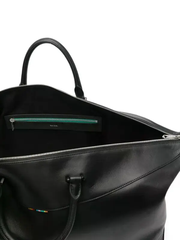 Paul Smith Logo-print Leather Holdall