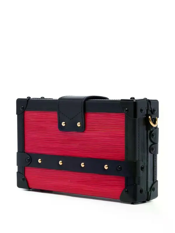 LOUIS VUITTON 2017 Epi Petit Malle Crossbody Bag