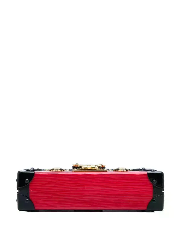 LOUIS VUITTON 2017 Epi Petit Malle Crossbody Bag