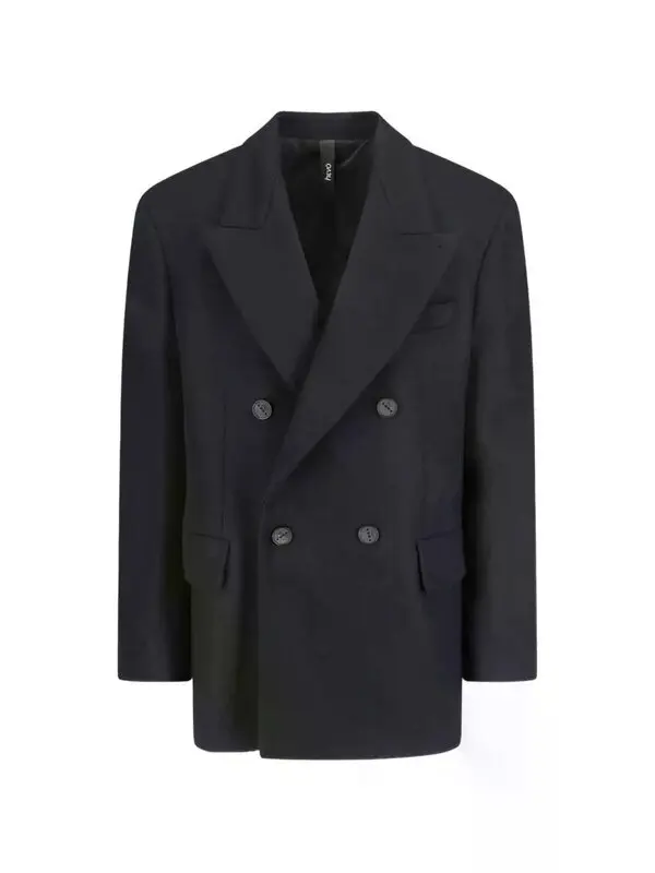 HEVO Double-breasted Peak-lapel Jacket
