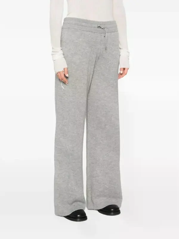 AUTRY Embroidered-logo Drawstring Trousers